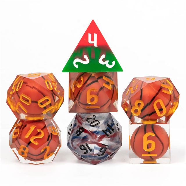 Handmade Basketball Dice,Sharp Dice