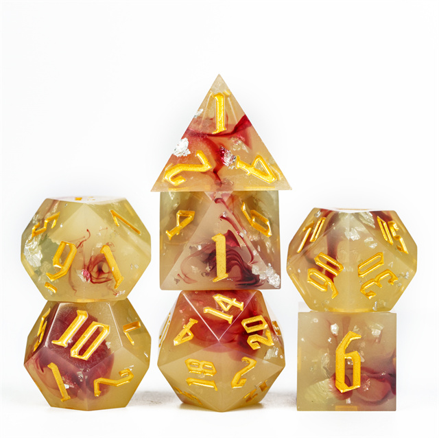 Handmade Blood Dice,Sharp Dice