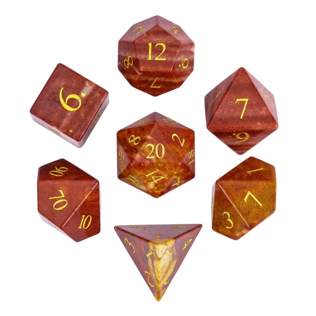 Brazilian Red Striped Gemstone,Stone Dice