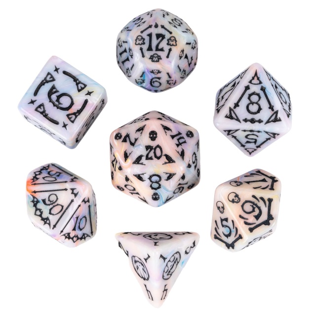 Polyhedral DND Dice Sets Blend Color Dice for Dungeons and Dragons ...